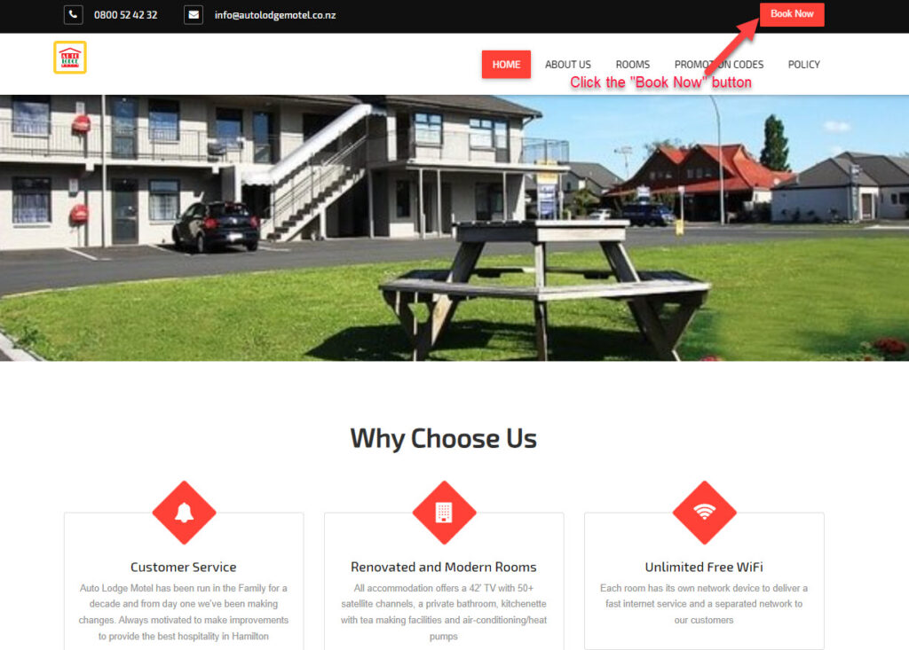 SPECIAL DISCOUNT – Auto Lodge Motel in Hamilton